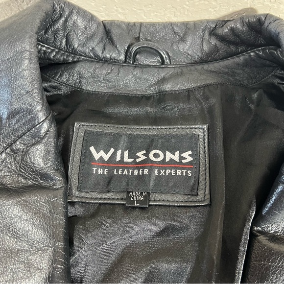 Wilsons Leather | Jackets & Coats | Womens Wilsons Black Leather 3 ...